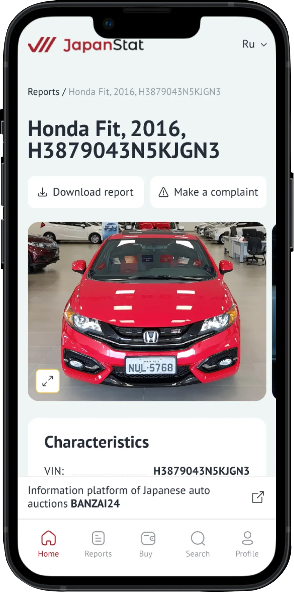 JapanStat – a service that helps you find out the history of cars from ...